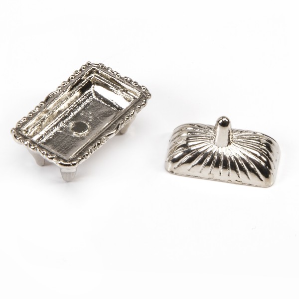 Mini Silver Serving Tray 1.2″ x 1″ – Scribbles Crafts – Brooklyn's ...